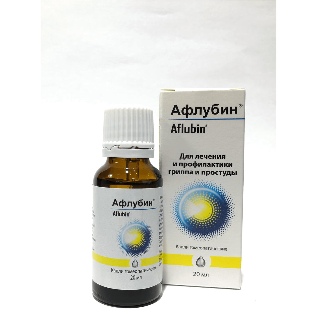Aflubin homeopathic drops 20 ml - buy in the USA – AptekaCare