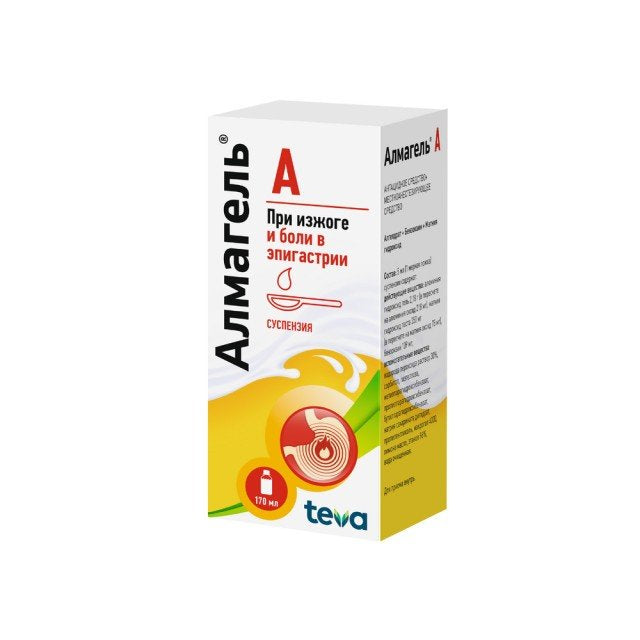 Almagel A suspension for oral use 170 ml – AptekaCare